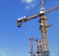China 7525-10 Factory 20 Ton Tower Crane EXW Price Cabin / Remote Control Mode for sale