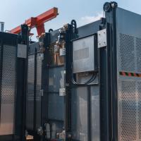 China Construction Elevator Sc200 200 Passenger Hoist Twin Cage Sc200/200g Sc200 Immeuble Grande Hauteur Ascenseur Sc200 for sale