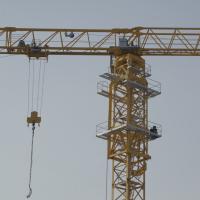 China Construction Building Flat Top Tower Crane Qtz Series 5 Ton 8 Ton 10 Ton Top Kits for sale