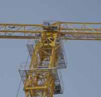 China Construction Building Flat Top Tower Crane Qtz Series 5 Ton 8 Ton 10 Ton Top Kits for sale