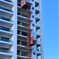 China SC100/100 Building Hoist Construction Hoist 1000kg / 1 Ton Load Capacity for sale