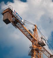 China Sinocorp TZ5610-6 Hatkit 56 Meters Boom 60M Height Commercial Hammerhead Tower Crane with CE for sale
