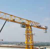 China 70m High Topless Tower Crane 6518 10 Tons Construction for sale