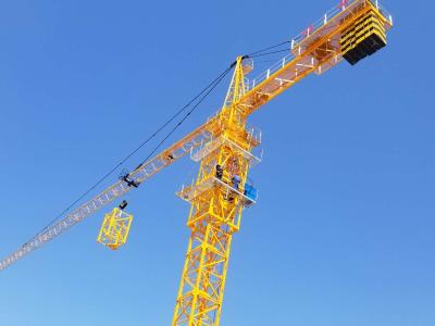 China Flat Top Tower Crane QTZ125 for Construction with 12 Month Warranty for sale