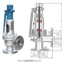 China A47Y-64C Power Station Valve Spring loaded low lift safety valve with a lever for sale