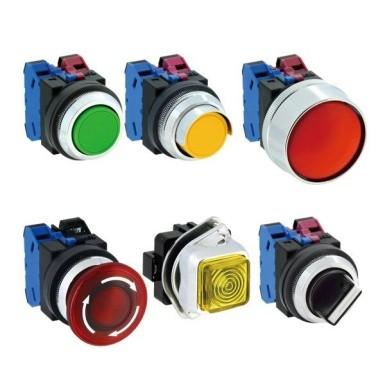 China Diameter Φ30 IP65 Protection Rating TWN Series Control Components with 10A Silver Contacts for sale
