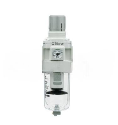 China SMC Pilot Operated Solenoid Dual Electronic Control Normally Open AW40-04-2R-B for Pressure Adjustment Range 0.05-0.85MPa for sale