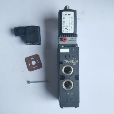 China BURKERT Pilot operated Solenoid Valve 6519 Series 137423 6519AK-H08 O-NM82-B5-024/DC-02 for sale