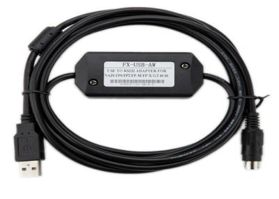 China FX-USB-AW PLC Programmable Logic Controller PLC programming cable to download for sale