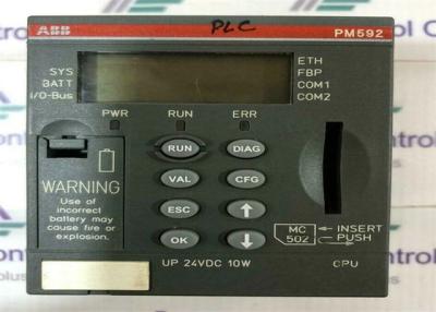 China PM592-ETH 1SAP150200R0271 AC500 PLC Programmable Logic Controller 4MB Ethernet for sale
