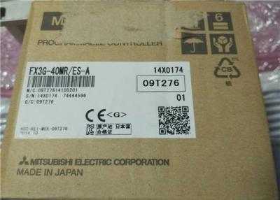China 14 - 256 Points I/O Mitsubishi PLC Programmable Logic Controller FX3G-40MR/ES-A for sale