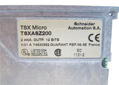 China Schneider Electric TSXASZ200 TSX Micro 2 analogue output +- 10 V 0-20 4-20 mA for sale