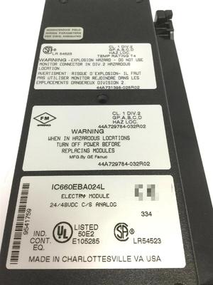 China IC660BBR101 GE I/O Module Genius Block Relay Output Normally Open 16 Circuits for sale