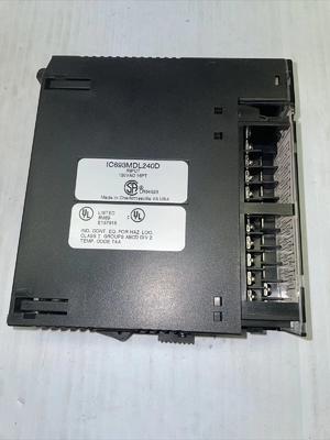 China GE FANUC SERIES 90-30 SUPPLY Digital I/O MODULE 120 volts AC IC693MDL240 for sale