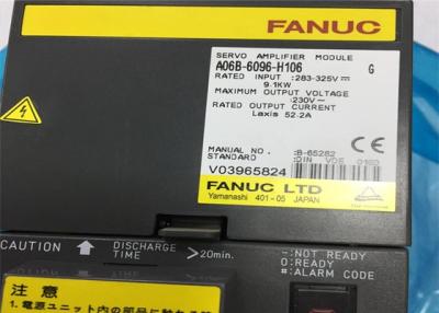 China 283-325V,9.1KW A06B-6096-H106 AC Servo Amplifier Fanuc ALPHA SERVO MODULE for sale