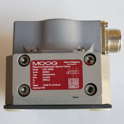 China MOOG original servo valve S63JOGA4VPL industrial hydraulic control valve for sale