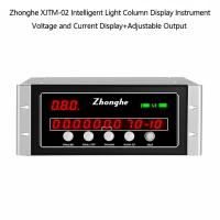 China Zhonghe XJTM-02 Intelligent Light Column Display Instrument with Surface Mount Technology and Universal Signal Input Featuring Dual-Screen Four-Digit Display for sale