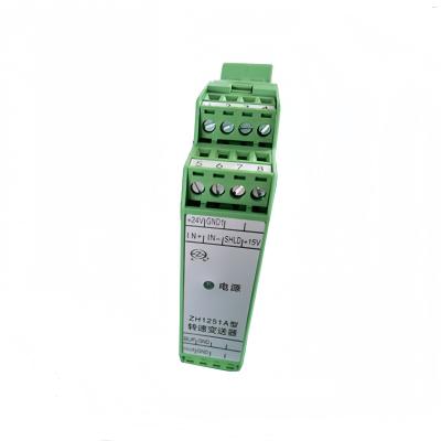 China Zhonghe ZH1251A Speed Transmitter with No Relay Alarm Design Modular High Accuracy Rotational Speed Sensor for sale