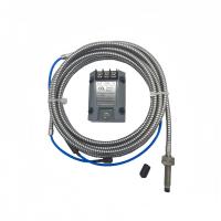 China Zhonghe DWQZ Eddy Current Sensor with Φ8mm Armored Probe IP65 Protection and 2mm Sensing Range for Displacement Monitoring for sale