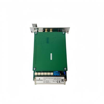 China Emerson A6120 Dual-Channel Hot-Swap 24V Vibration Detection Module for Seismic and Casing Monitoring for sale