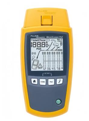 China Fluke MS-POE-KIT Industrial Ethernet Cable Tester Kit | PoE Network Testing Solution for sale