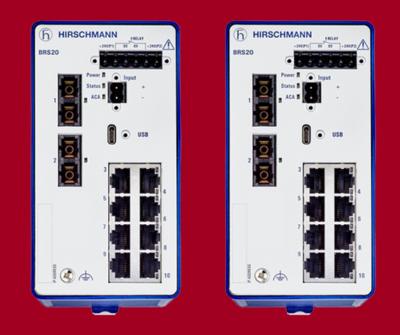 China Hirschmann BRS20-1000S2S2-STCZ99HHSES Compact Managed Industrial Ethernet Switch for sale