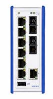 China HIRSCHMANN SPR20-7TX/2FS-EEC INDUSTRIAL ETHERNET SWITCH | 7 RJ45 + 2 SC FIBER UNMANAGED DIN RAIL SWITCH for sale