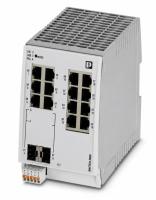 China Phoenix Contact FL SWITCH 2214-2SFX 1006188 Industrial Ethernet Switch | 14-Port Managed Switch with 2 SFP Fiber Ports for sale