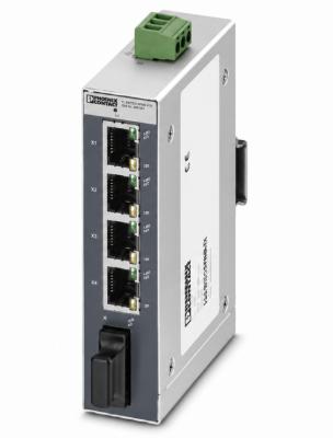 China Phoenix Contact FL SWITCH SFNB 4TX/FX 2891027 Hybrid Copper & Fiber Industrial Switch for Automation Networks for sale