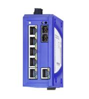 China Hirschmann SPIDER-SL-20-06T1S29999SY9HHHH Industrial Unmanaged Ethernet Switch 6 RJ45 + 1 SC Singlemode Fiber DIN Rail for sale