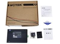 China UOTEKUT-6516 16-Port Unmanaged Industrial Ethernet Switch 10/100M DIN-Rail Wide Temperature Network Switch for sale