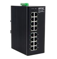 China UOTEK UT-6516E 16-Port 100M Industrial Ethernet Switch with Enhanced Lightning Protection for sale