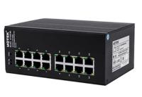 China UOTEK UT-6516E 16-Port 100M Industrial Ethernet Switch with Enhanced Lightning Protection for sale