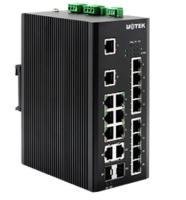 China UOTEK UT-6218-2GSFP-POE 16+2G Gigabit PoE Switch | Fiber Uplink Industrial Ethernet Switch for sale