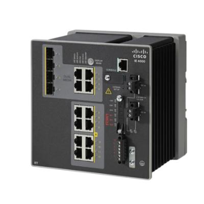 China Cisco IE-4000-8T4G-E Industrial Ethernet Switch 8x FE RJ45 + 4x Gigabit SFP Uplinks IE4000 Series for sale