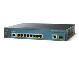 China Cisco WS-C3560-8PC-S Catalyst 3560 8-Port 10/100 PoE + 1-Port Gigabit SFP Layer 3 Switch for sale