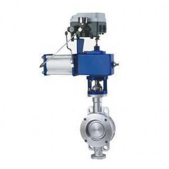 China Low-Pressure Power Station Pneumatic Butterfly Valve Used To Control Flow for sale