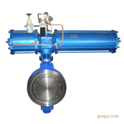 China Large Flow Capacity Power Station Valve Butterfly Valve Open Structure for sale