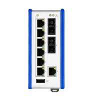 China Hirschmann SPR20-7TX/2FM-EEC Fast Ethernet Multimode Fiber Switch For Process Control Sites for sale