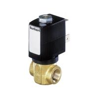 China Bürkert Type 6027 2/2 Way Solenoid Valve | Compact Direct Acting Plunger Valve for sale