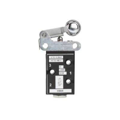 China Norgren S/666/83/R Pneumatic Manual Valve 197 L/min G1/8 Roller Operated 3/2 Air Control Valve for sale