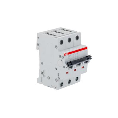 China ABB S203-B6 Miniature Circuit Breaker 2CDS253001R0065 6A 400V AC 3 Pole MCB for sale