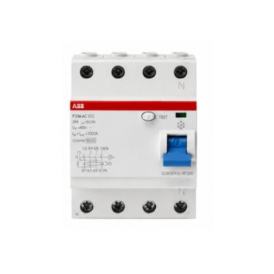 China ABB 2CSF204401R1950 F204 A-125/0.03 AP-R Residual Current Circuit Breaker 125A 4 Pole for sale