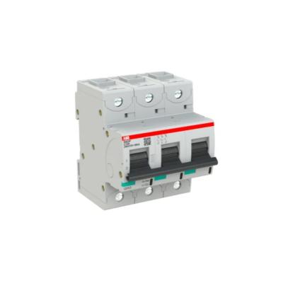China ABB 2CCG001233R0001 S803P-C100 High Performance MCB 3 Pole 100A C Curve Miniature Circuit Breaker for sale
