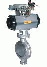 China Light Weight Power Station Valve Butterfly Plate Large Flow Capacity for sale