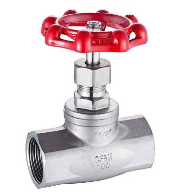 China Threaded Gate Globe Valve 304 Stainless Steel High Temperature Resistant DN15 25 40 for sale