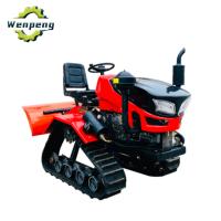 China Agricultural Crawler Tractor 35HP Rotary Tiller For Sale for sale