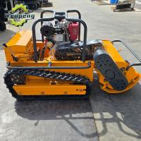 China 1200mm Crawler Remote Control Lawn Mower with Diesel Engine for sale