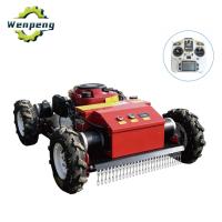 China Cutting Width 550mm Wheel Remote Control Lawn Mower for sale