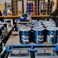 China Stainless Steel Bags Automatic Palletizing Systems Adjustable Speed 250-350 Bags/H for sale
